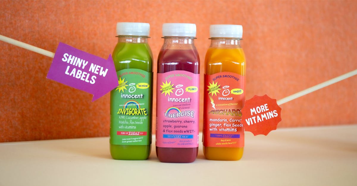Innocent Drinks rebrand: How can something so wrong be so right?